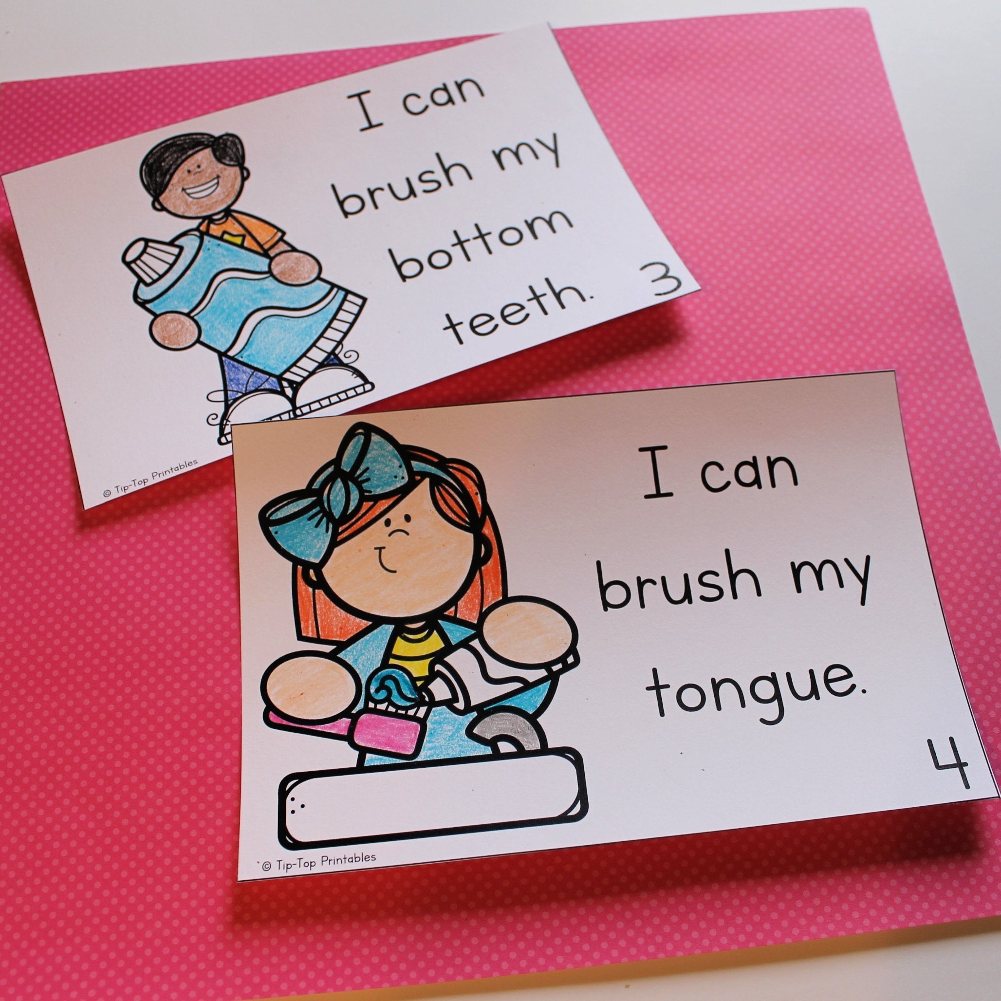 Dental Health Emergent Reader – The Tip-Top Printables Shop