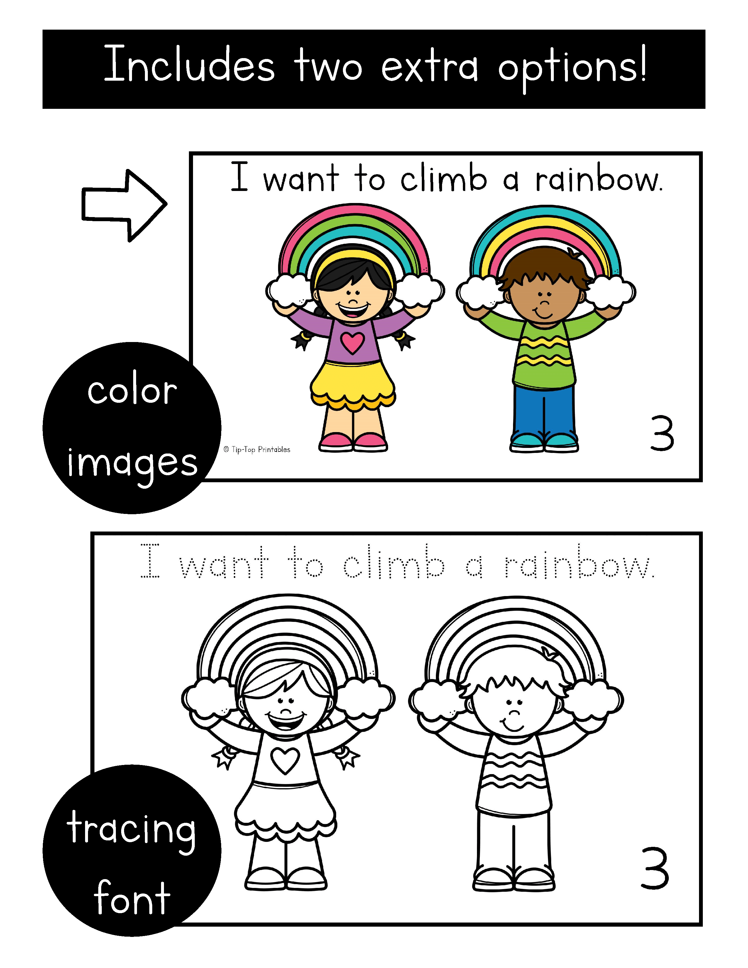 Fairy Tale Emergent Reader – The Tip-Top Printables Shop