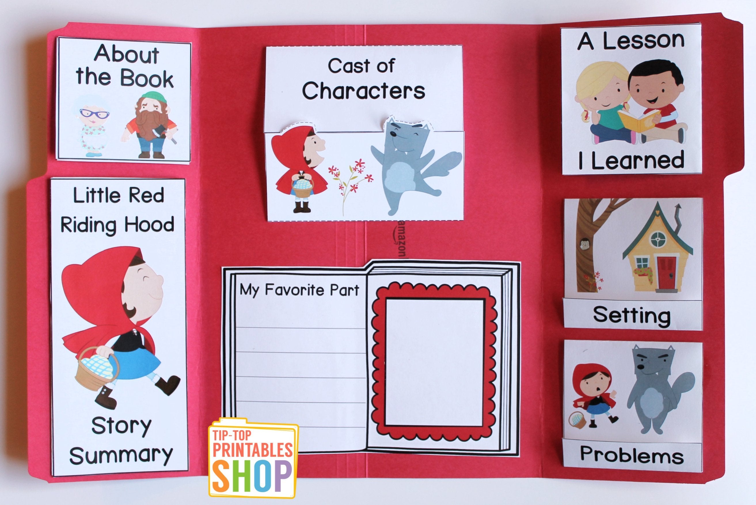 Fairy Tale Lapbook Bundle – The Tip-Top Printables Shop