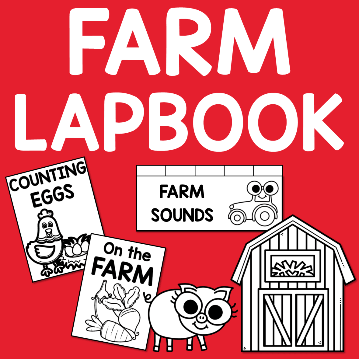 Farm Lapbook – The Tip-Top Printables Shop