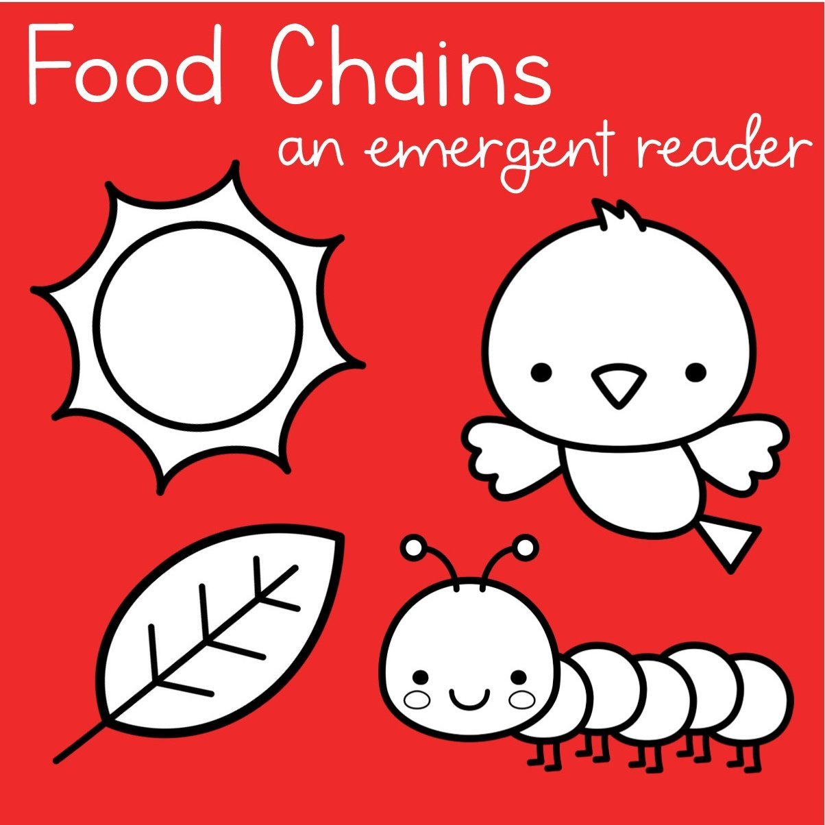 Food Chain Emergent Reader – The Tip-Top Printables Shop