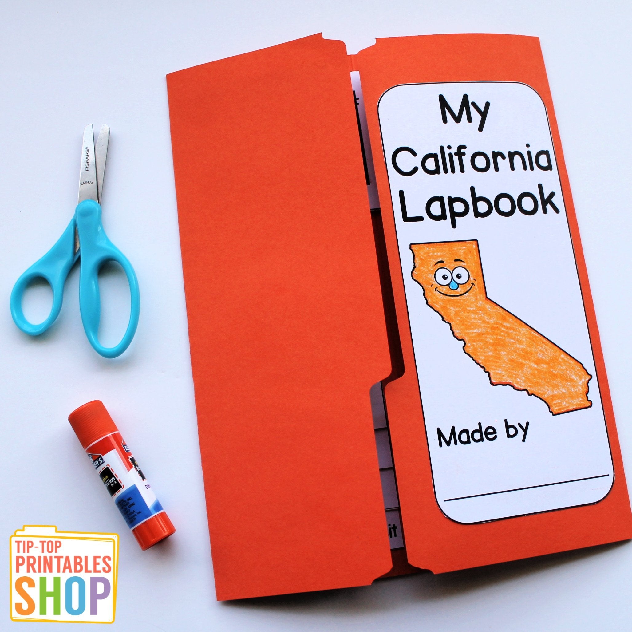 Lapbook Any State – The Tip-Top Printables Shop