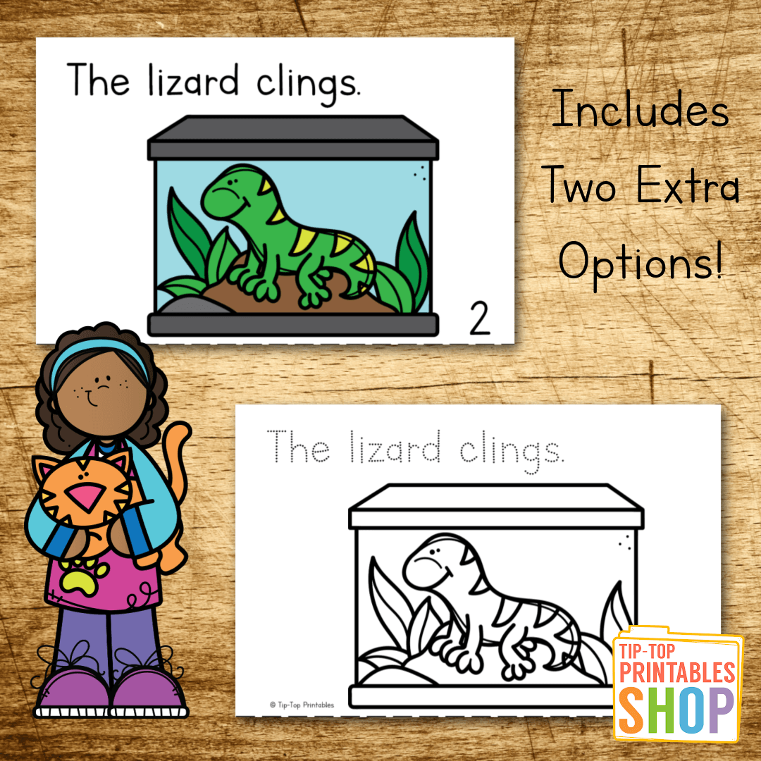 Pet Shop Emergent Reader – The Tip-Top Printables Shop