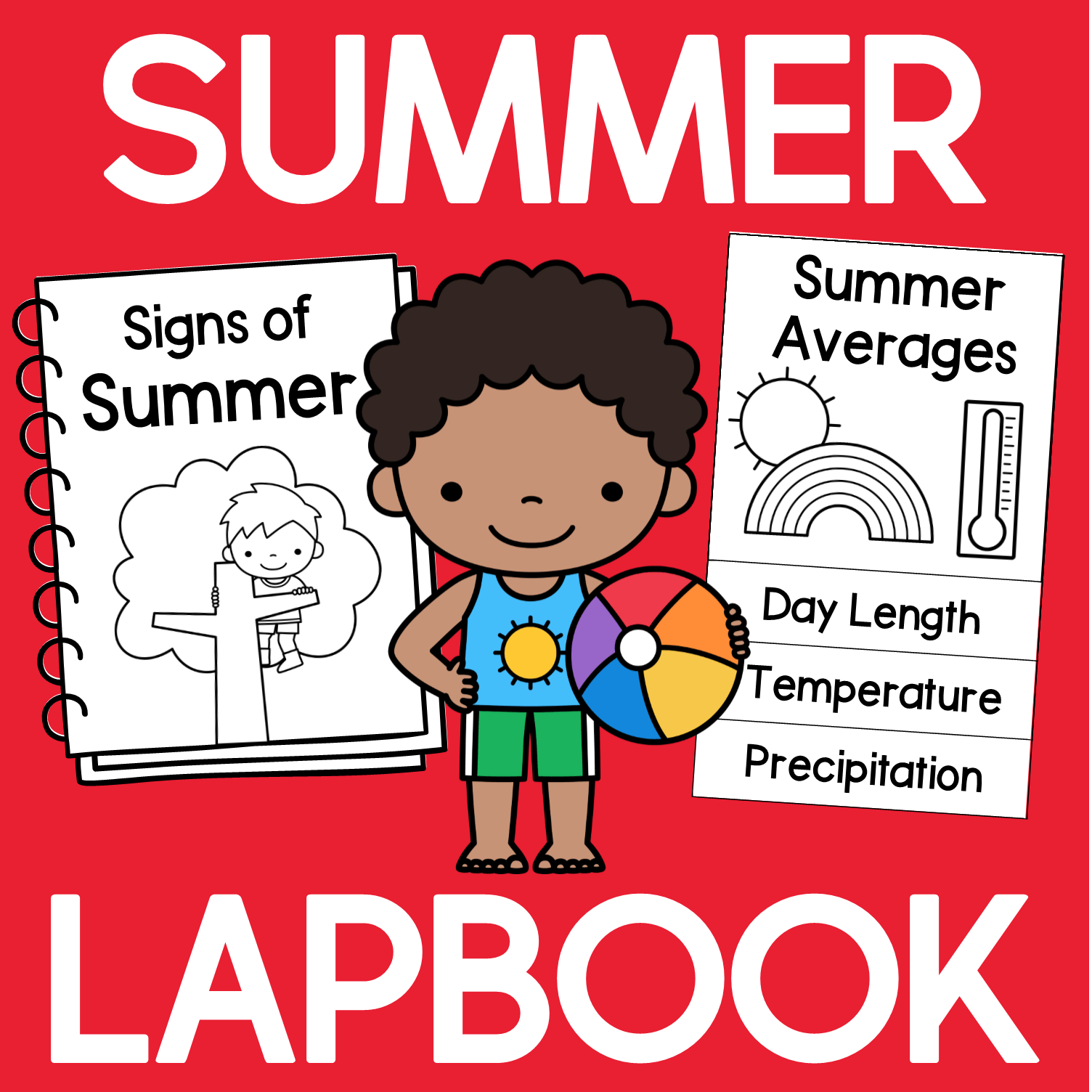 Summer Lapbook – The Tip-Top Printables Shop