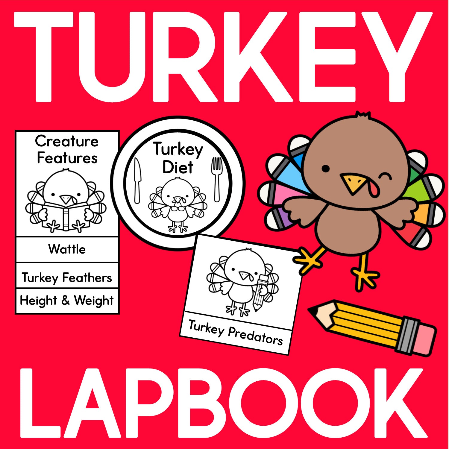 Turkey Lapbook – The Tip-Top Printables Shop