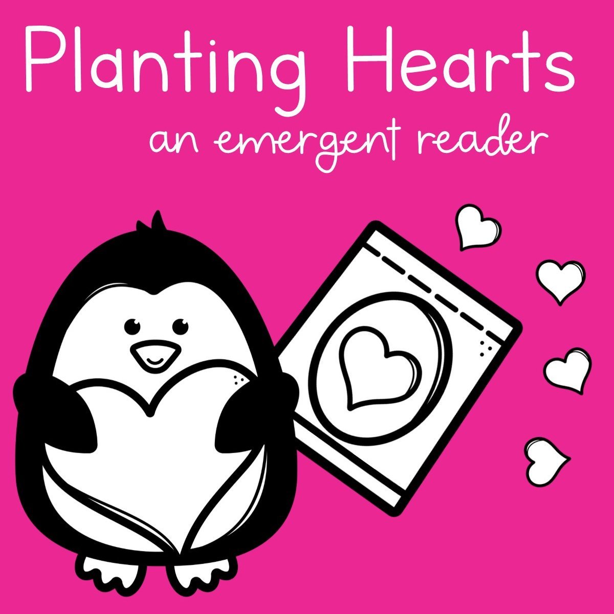 Valentine's Day Emergent Reader – The Tip-Top Printables Shop