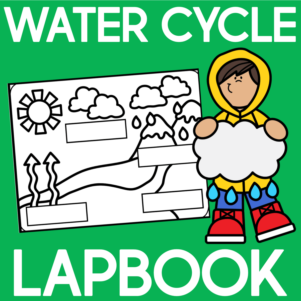 Water Cycle Lapbook – The Tip-Top Printables Shop