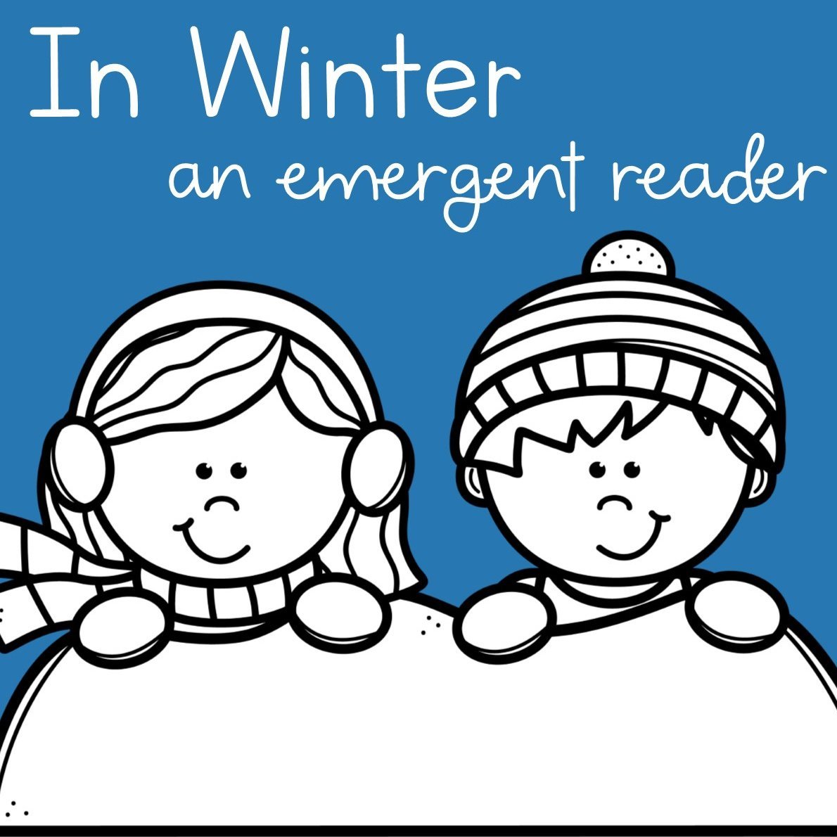 Winter Emergent Reader – The Tip-Top Printables Shop