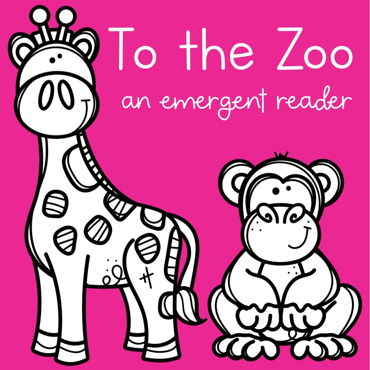 Zoo Emergent Reader – The Tip-Top Printables Shop