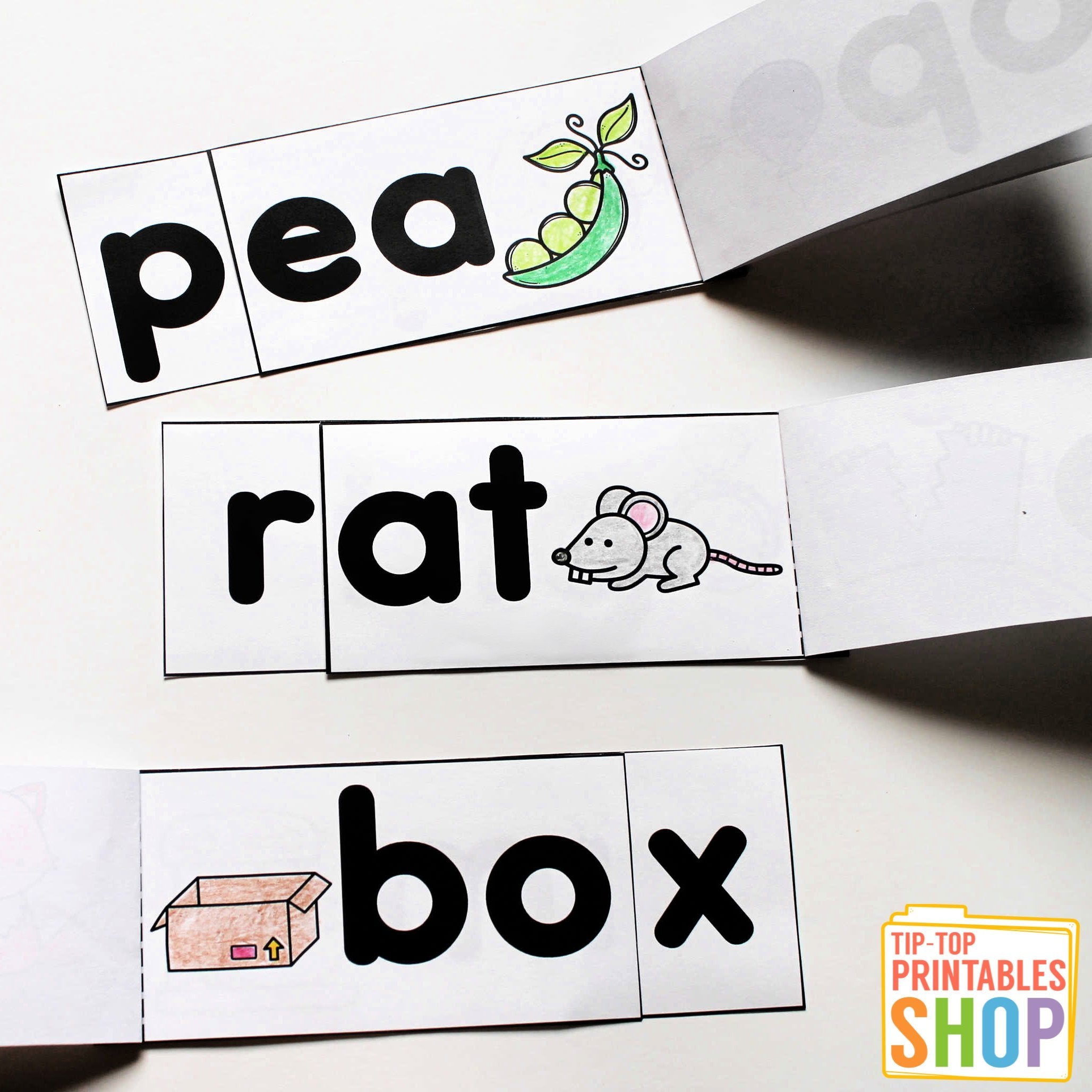 Alphabet Lapbook Extras – The Tip-Top Printables Shop