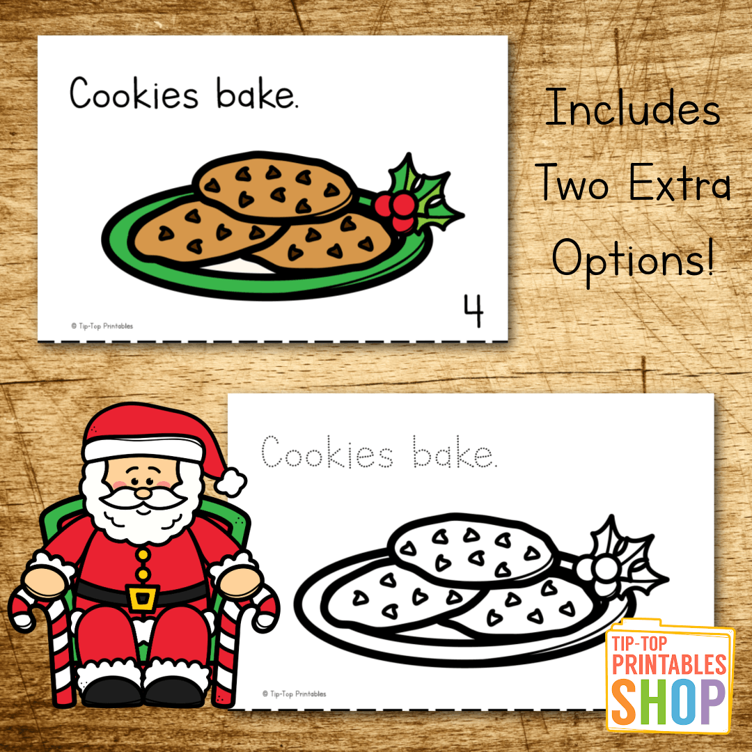 Christmas Printable Book – The Tip-Top Printables Shop