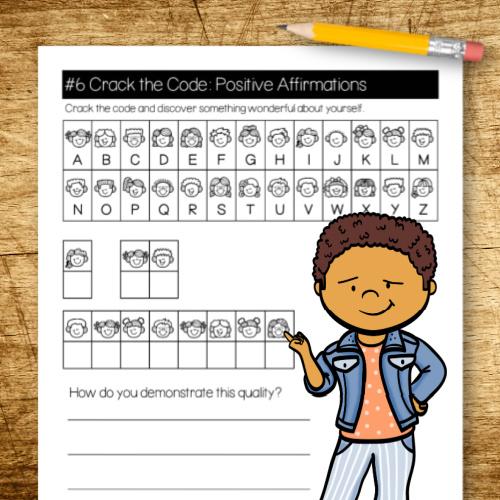 Code Breakers: Positive Affirmations – The Tip-Top Printables Shop