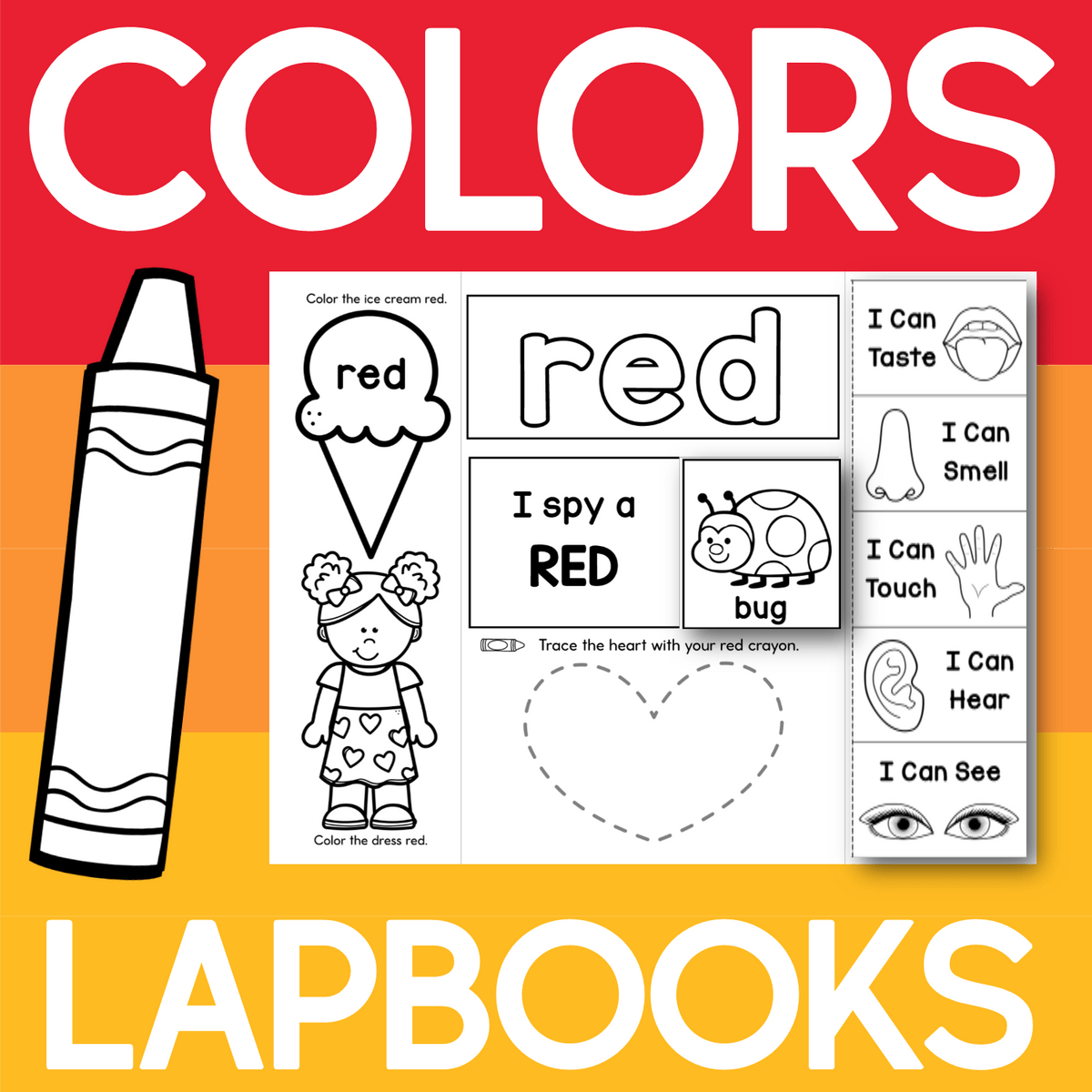 Color Lapbooks – The Tip-Top Printables Shop