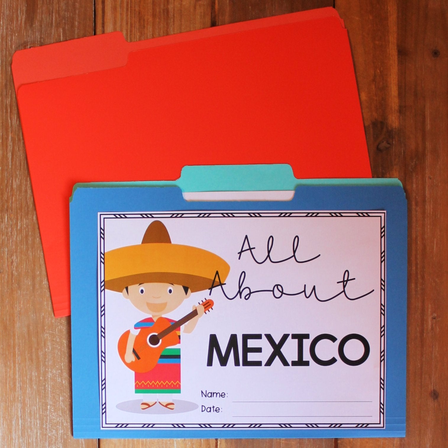 Country Report Forms: North America – The Tip-Top Printables Shop