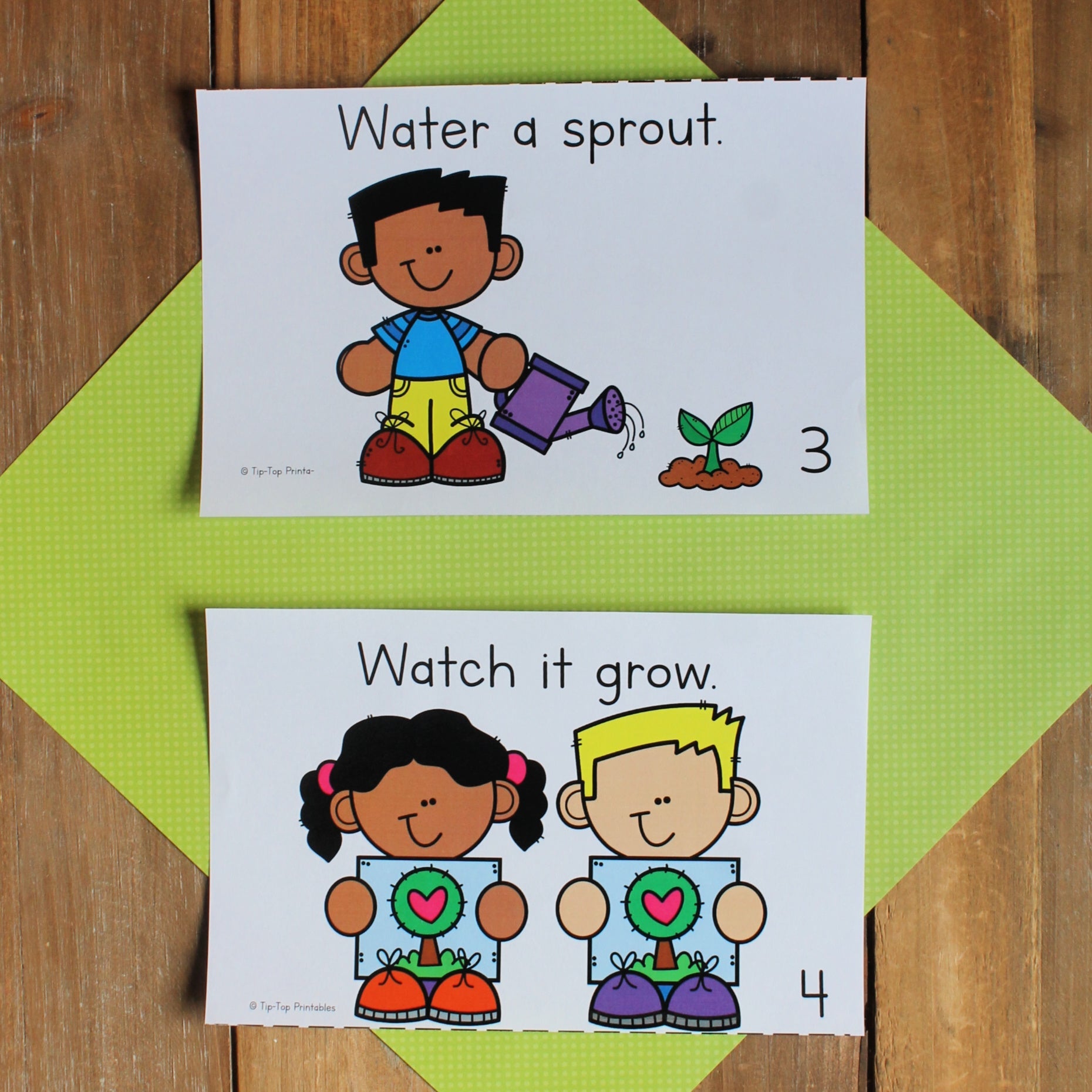 Earth Day Emergent Reader – The Tip-Top Printables Shop