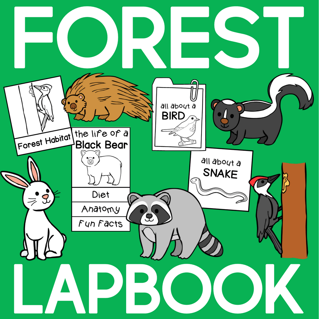 Forest Lapbook – The Tip-Top Printables Shop