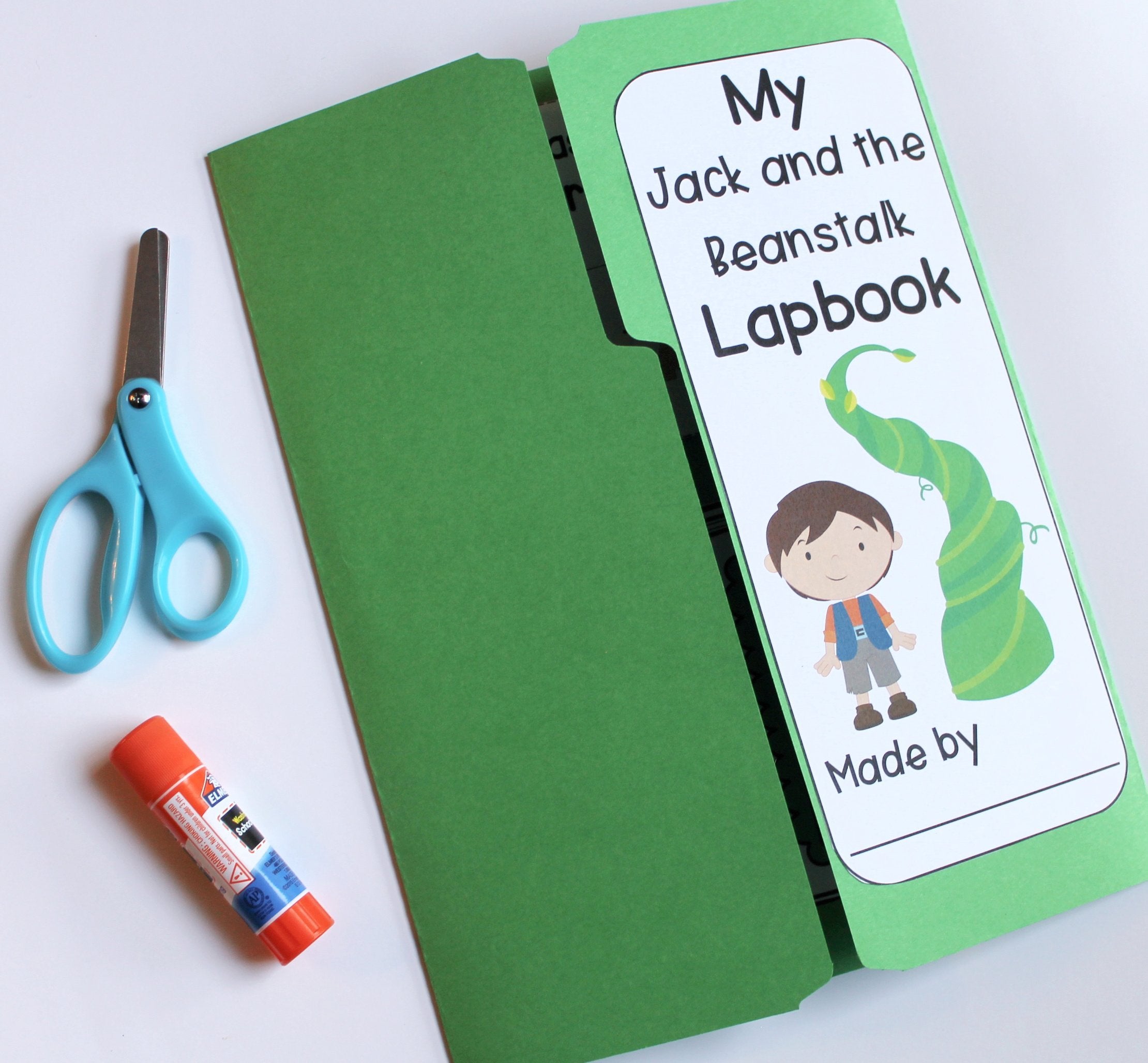 Jack and the Beanstalk Lapbook – The Tip-Top Printables Shop