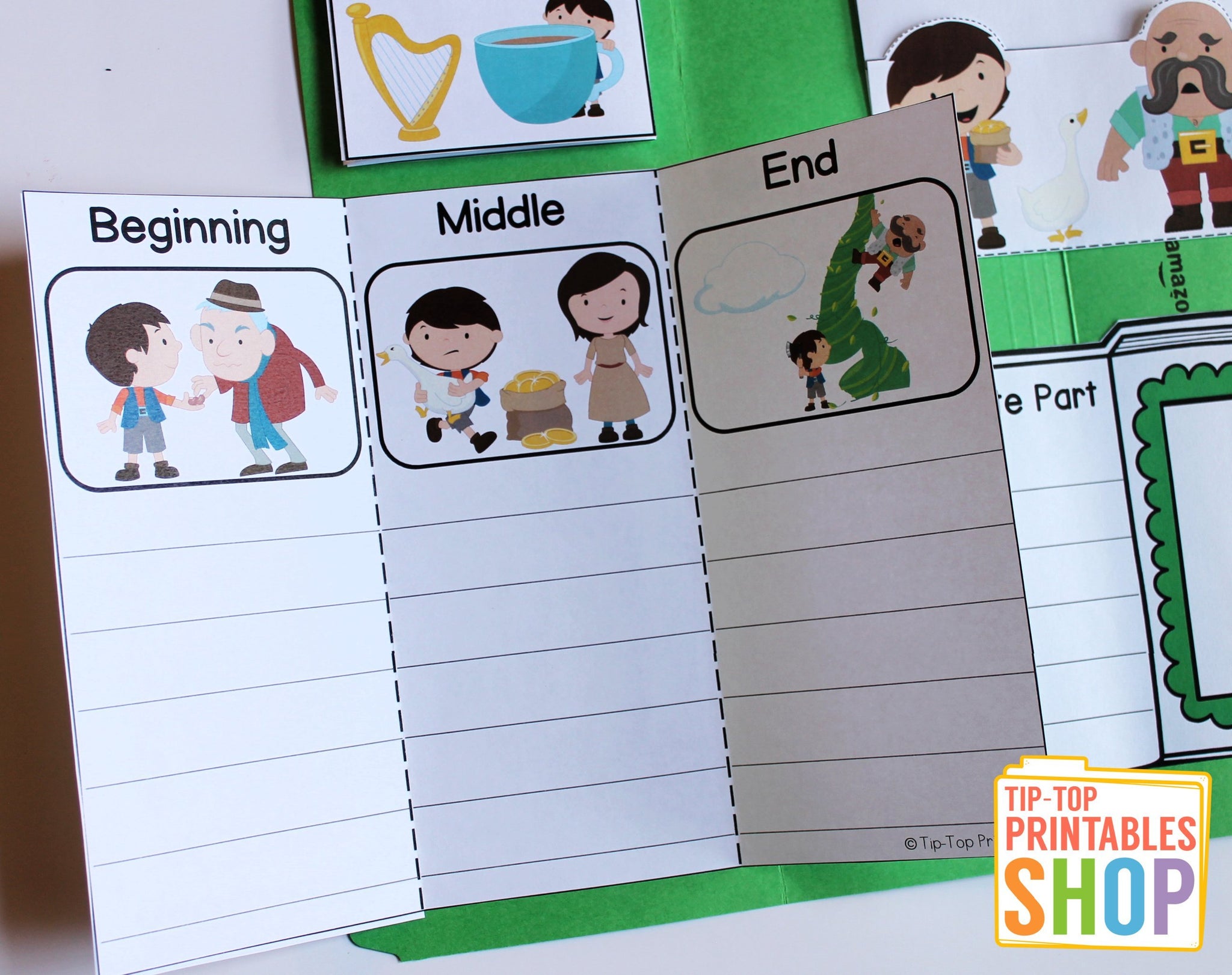 Jack and the Beanstalk Lapbook – The Tip-Top Printables Shop