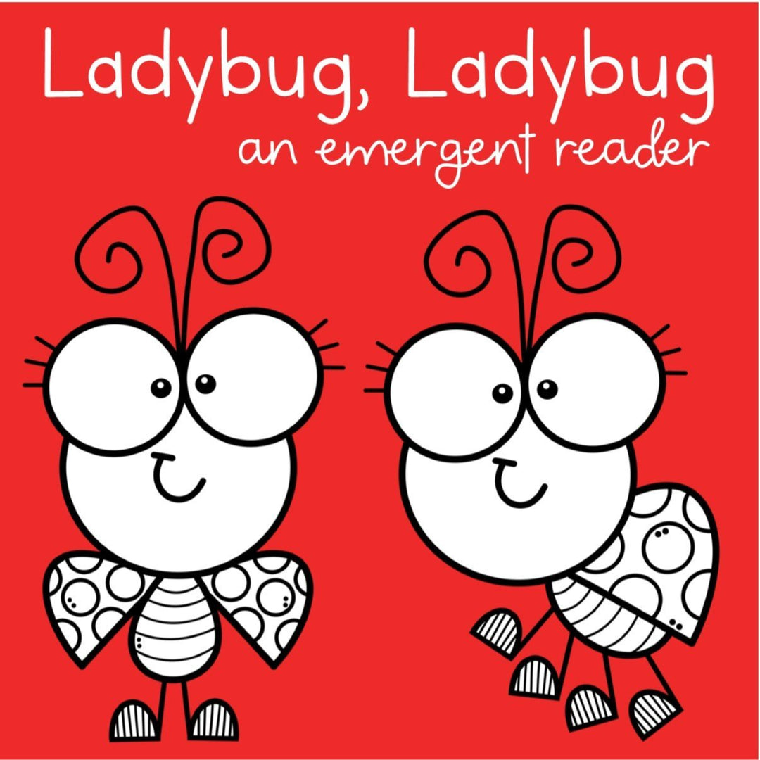 Ladybug Emergent Reader – The Tip-Top Printables Shop