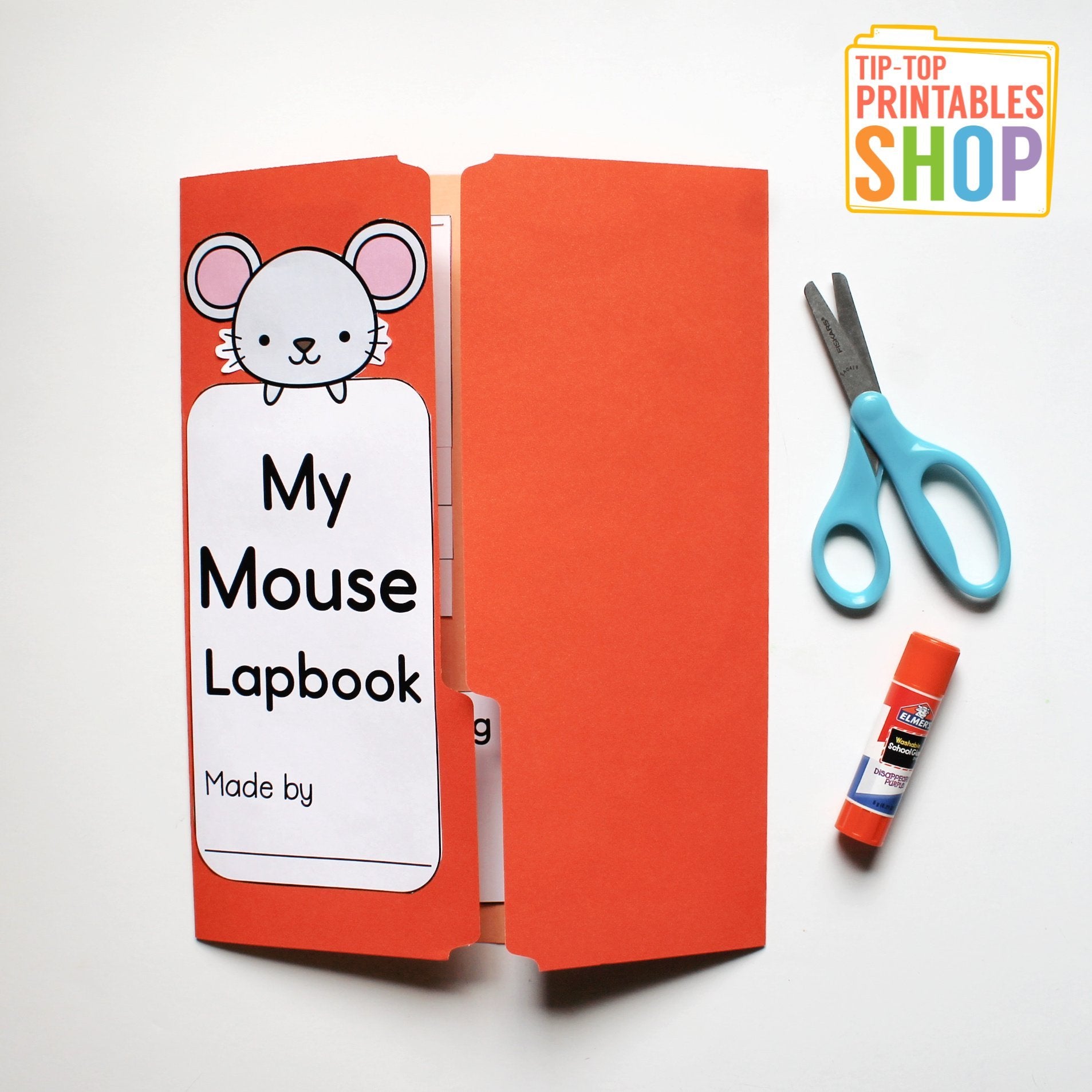 Mouse Lapbook – The Tip-Top Printables Shop