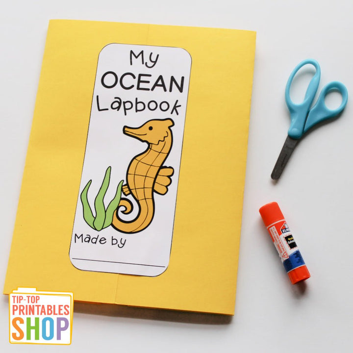 Ocean Lapbook – The Tip-Top Printables Shop