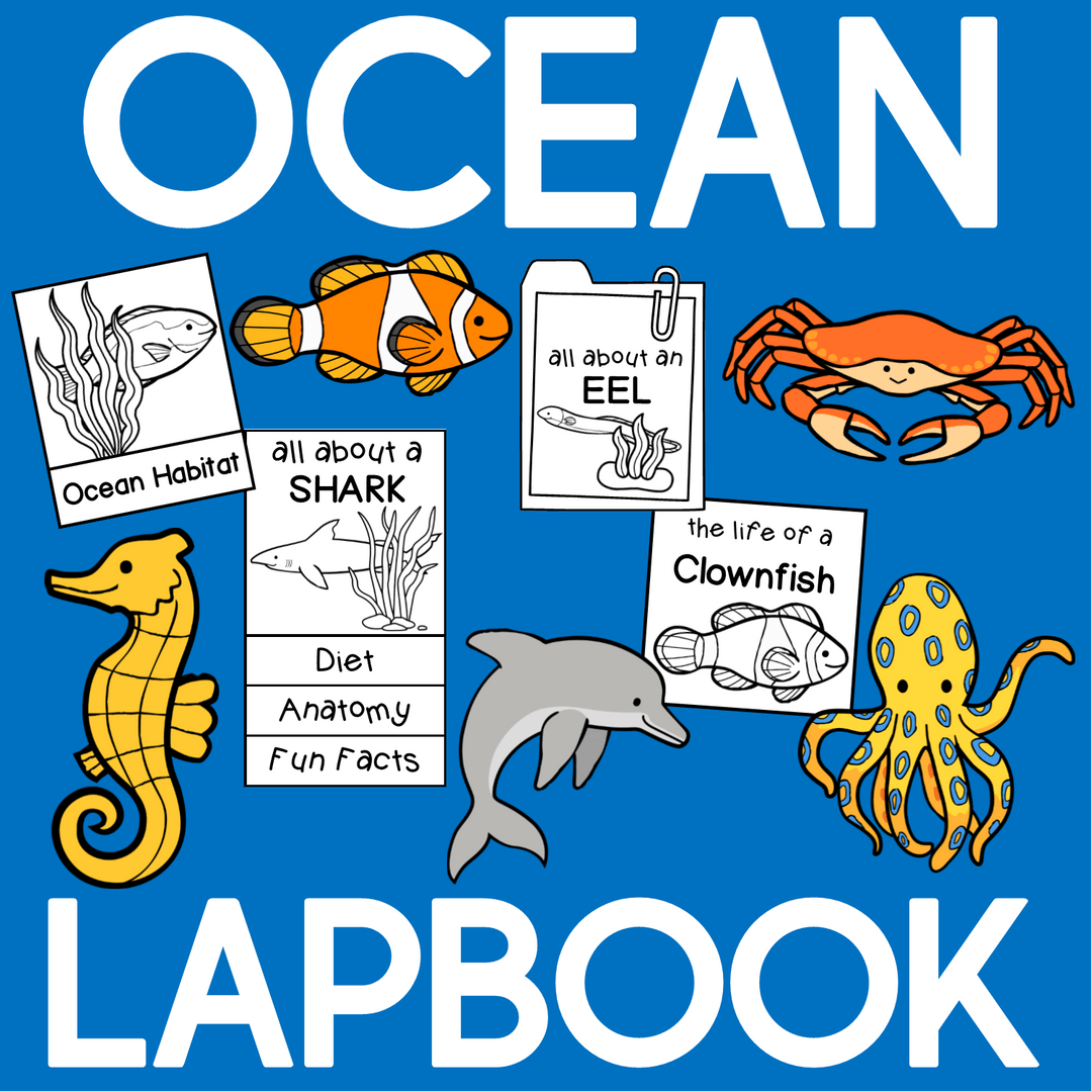 Ocean Lapbook – The Tip-Top Printables Shop