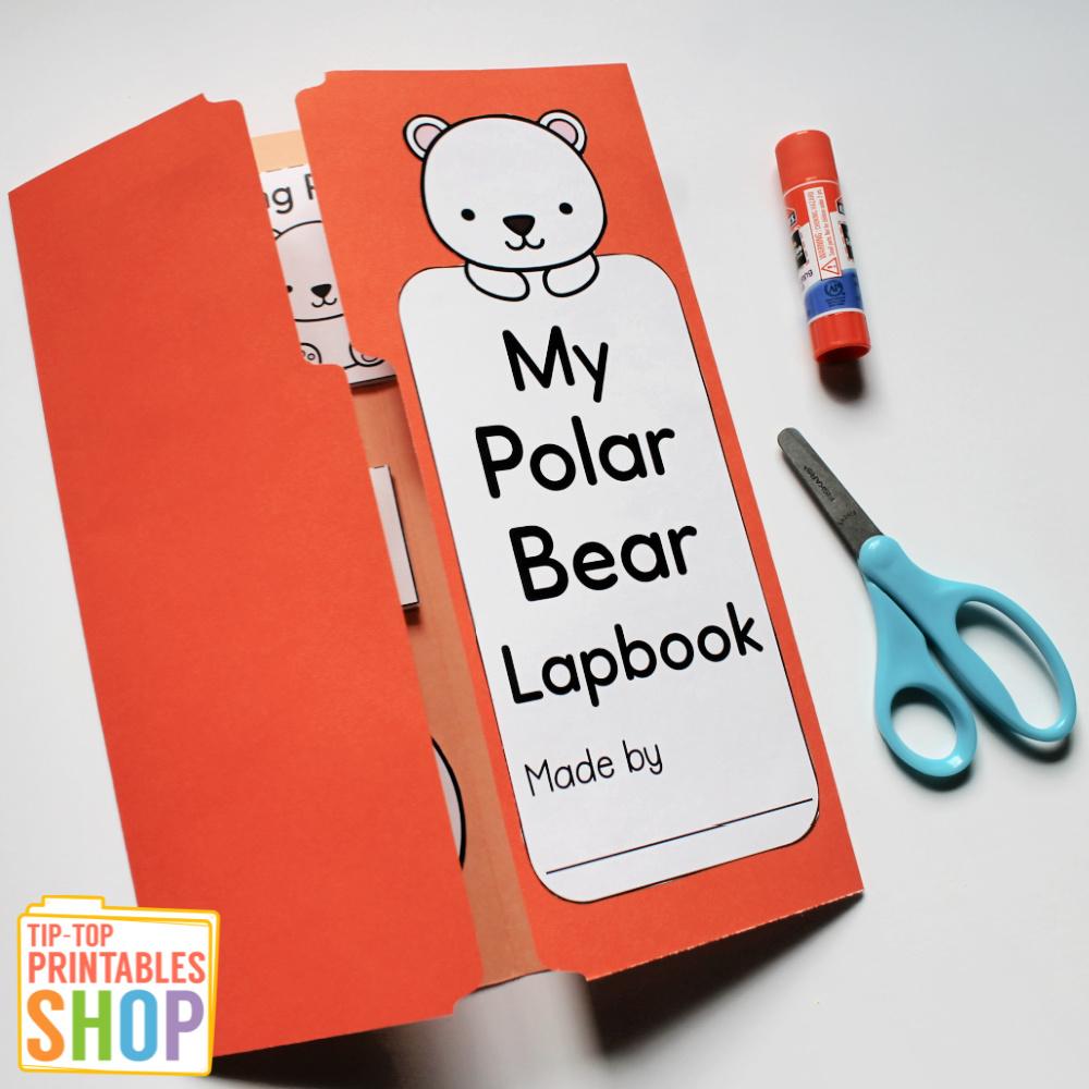 Polar Bear Lapbook – The Tip-Top Printables Shop