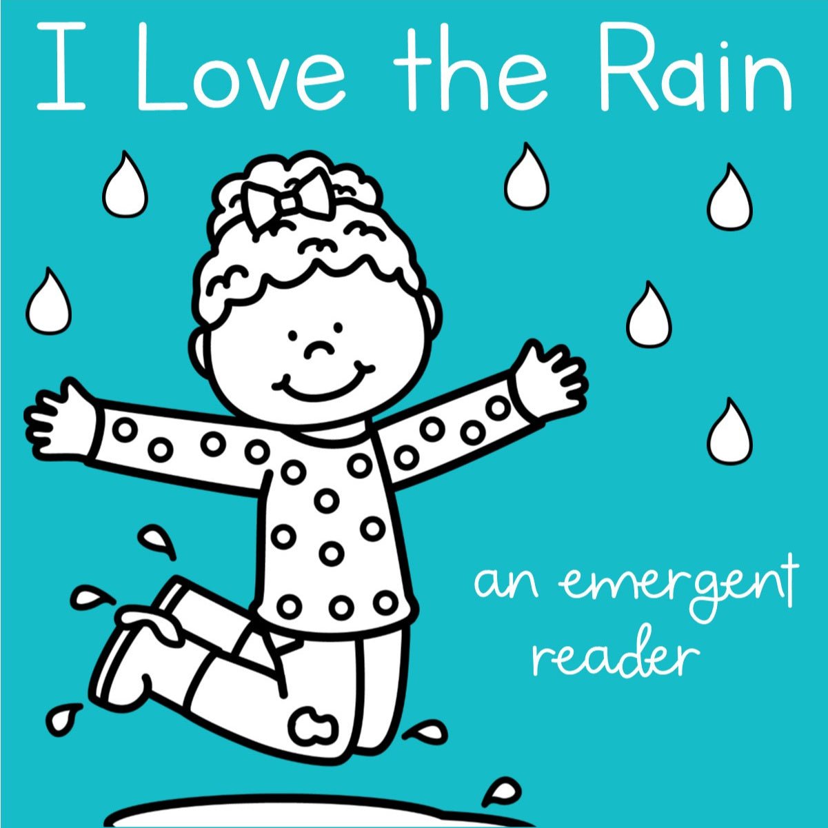 Rain Emergent Reader – The Tip-Top Printables Shop