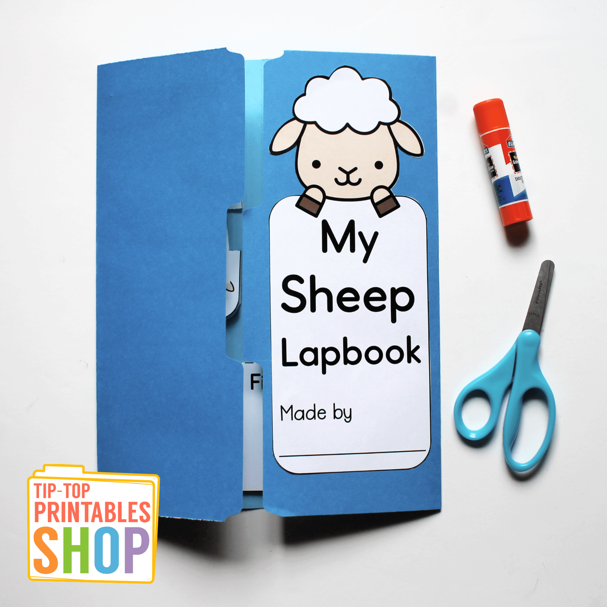 Sheep Lapbook – The Tip-Top Printables Shop